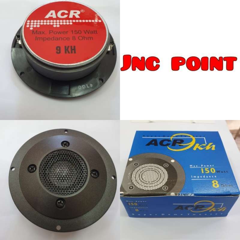 Jual Tweeter Acr 9 Kh / Super Dome Tweeter Acr 9kh 150w 150 Watt Di ...