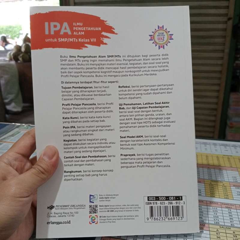 Promo Ipa Ilmu Pengetahuan Alam Kelas 7 Vii Smp Kurikulum Merdeka ...