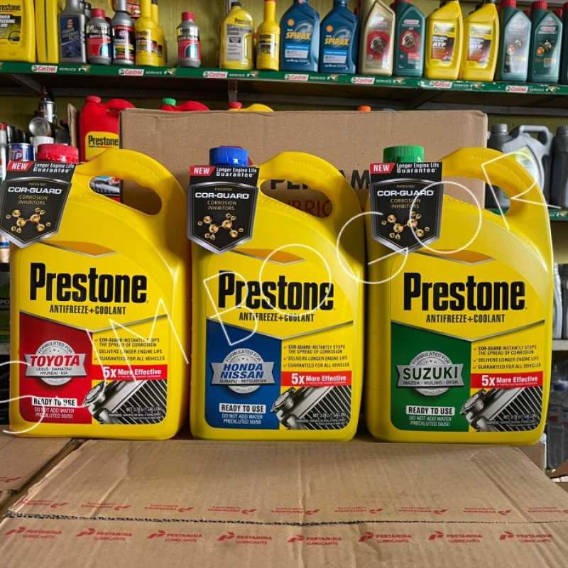 Jual Air Radiator Prestone Antifreeze + Coolant (pilih Varian Merk ...