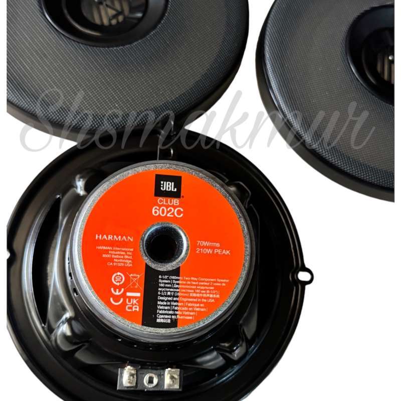 Jual Jbl Club 602c Spaker Split 2-way 6,5inch Speaker Pintu Mobil Di Seller Shs Makmur ...
