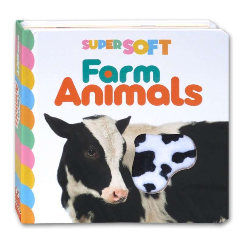 Promo Buku Tekstur Untuk Bayi Dan Balita Soft Farm Animal Touch Feel ...