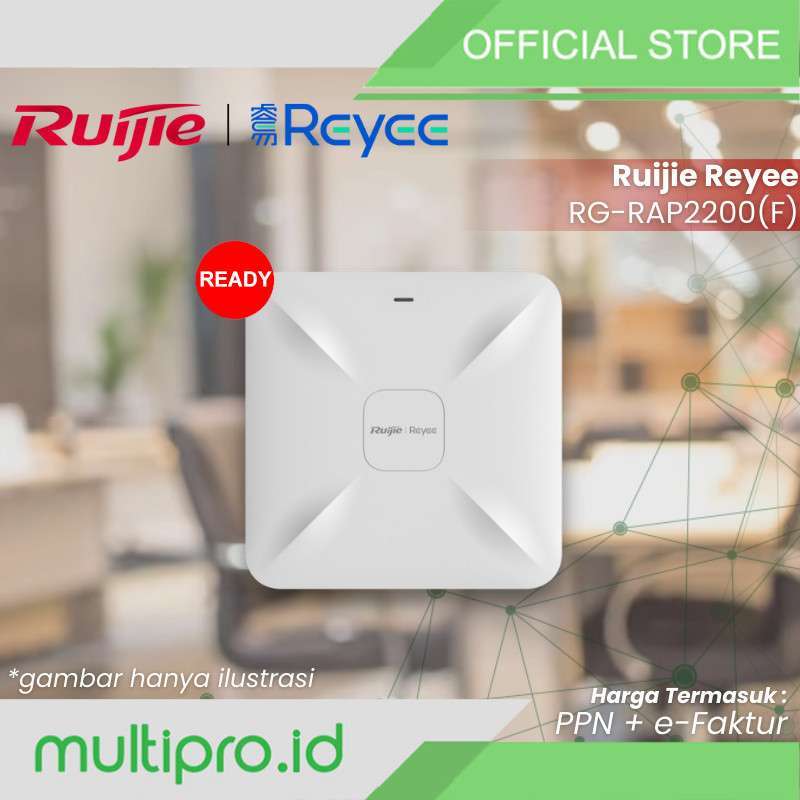 Jual Ruijie Reyee Rg-rap2200(f) Ac1300 Dual Band Ceiling Mount Access ...