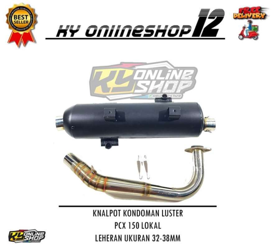 Promo Knalpot Kondoman Bor-boran Pcx 150 / Rz Pro All Spek Mesin Bisa Reques - Multicolor Ukuran ...