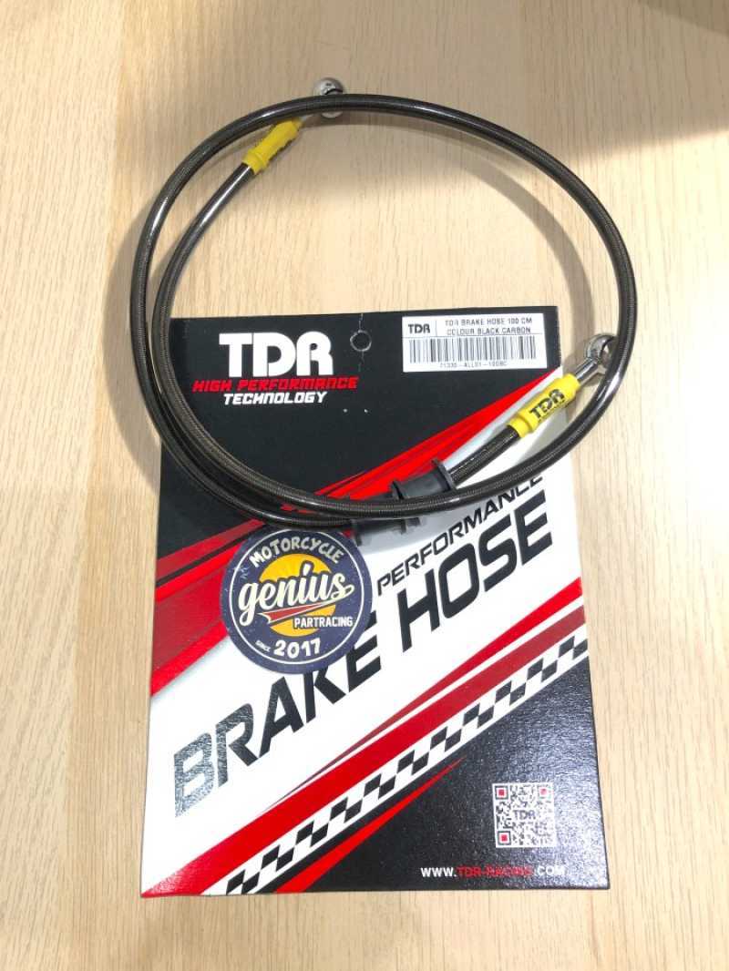 Jual Selang Rem Tdr 100 Cm Hitam Karbon (black Carbon) Original Di ...