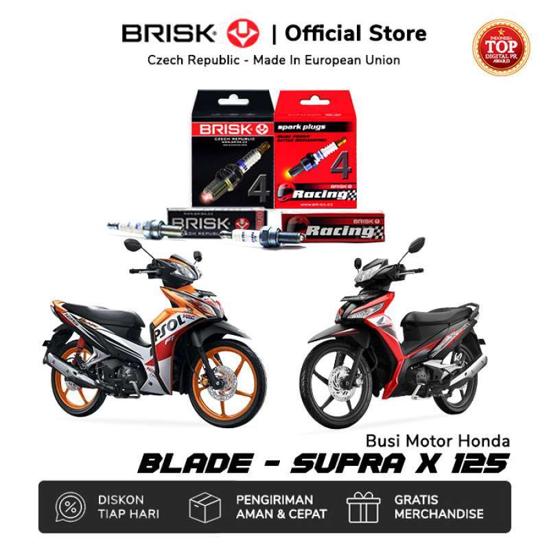 Jual Busi Motor Honda Supra X 125 Blade Brisk - Ar14ys Di Seller ...