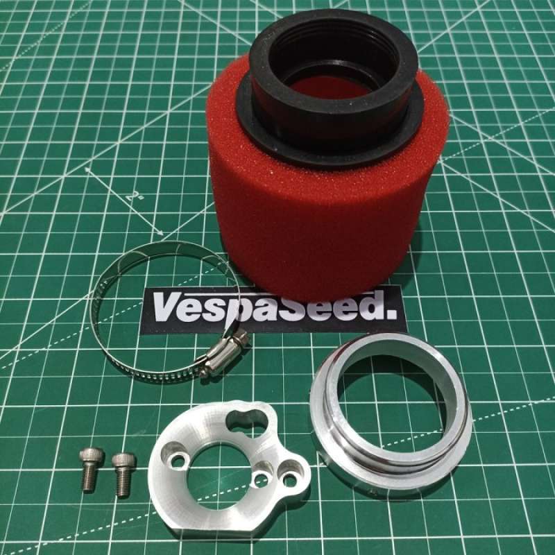 Jual Air Intake Filter Udara Velocity Karburator Vespa Px Excel Sprint ...