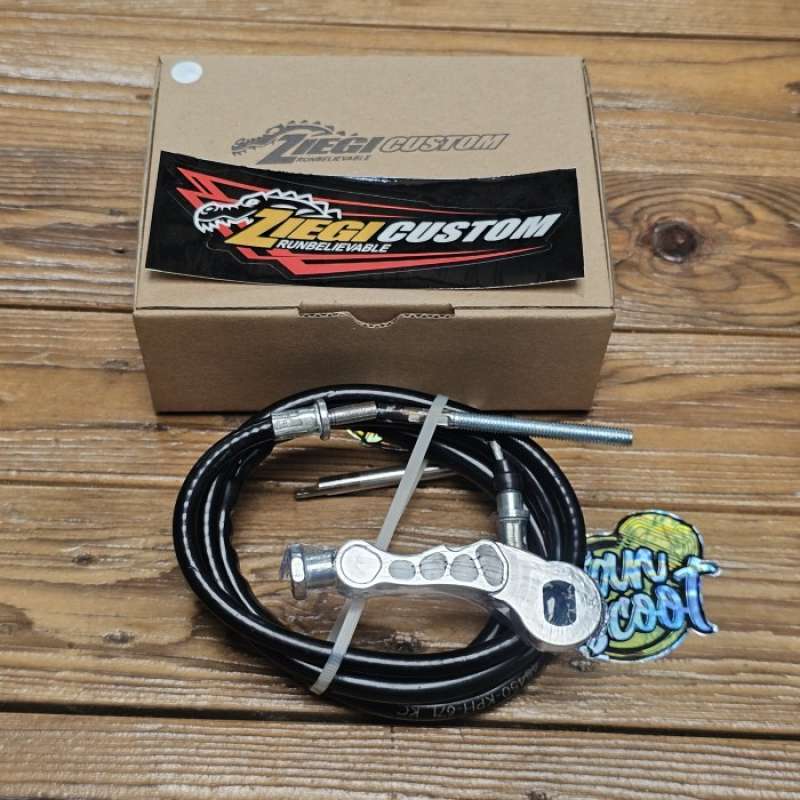 Jual Tuas Paha Rem Belakang Vespa Ziegi Custom Vespa Super Sprint Px ...