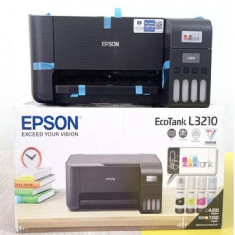 Promo Printer L3210 L3210 L-3210 Tinta 4 Pcs Resmi (toko Fisik Pluit ...