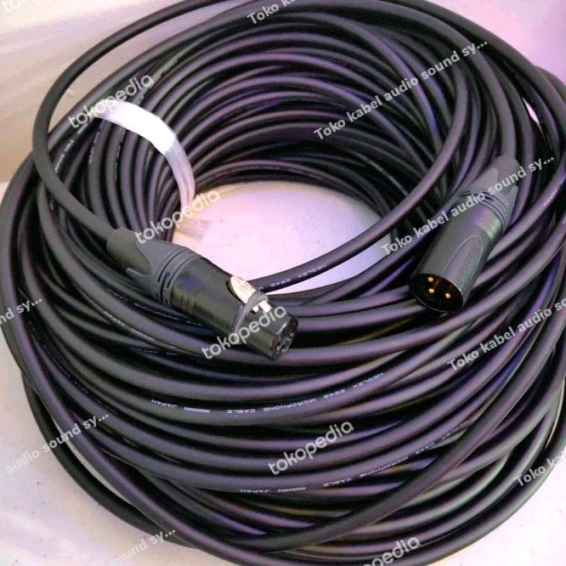 Promo Kabel Microphone Mogami Gold Stage Neutrik Xlr Male To Female 20 ...