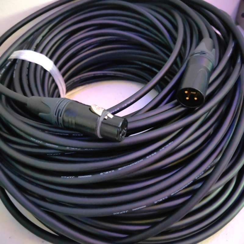 Promo Kabel Microphone Mogami Gold Stage Neutrik Xlr Male To Female 20 ...