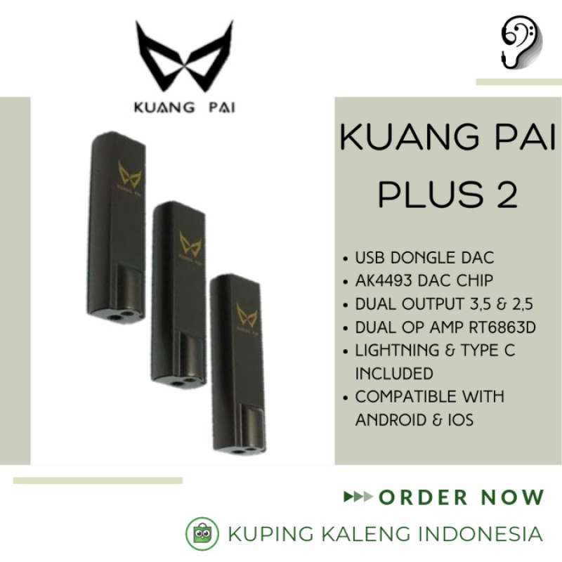 Promo Kuang Pai 2 Plus Dongle Dac Android Ios Bukan Ibasso Dc01 Dc02 Dc03 Diskon 23% Di Seller ...