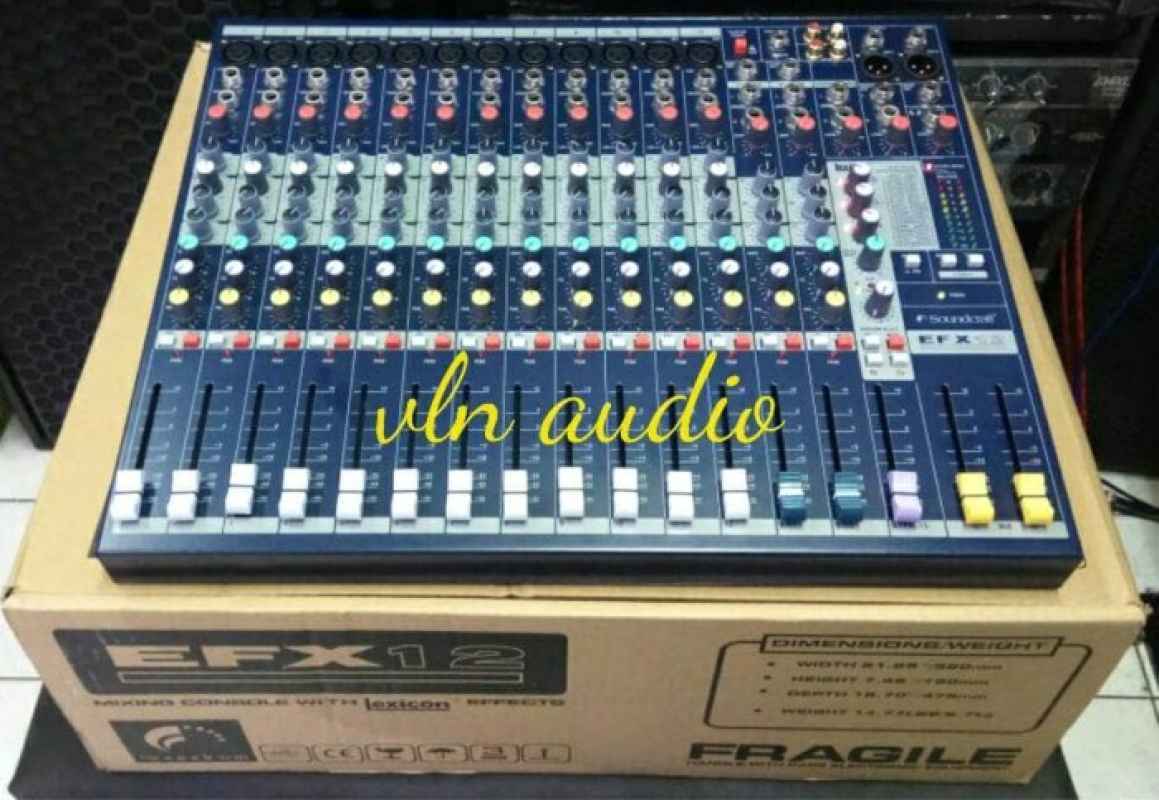 Promo Mixer Soundcraft Efx 12 Ch Diskon 23% Di Seller Ryoma Store ...