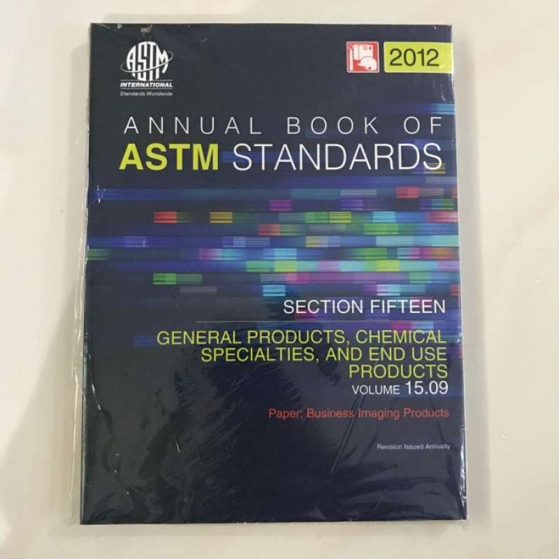 Promo Buku Astm Standards Volume 15.09 Paper Business Imaging Products Diskon 23% Di Seller ...