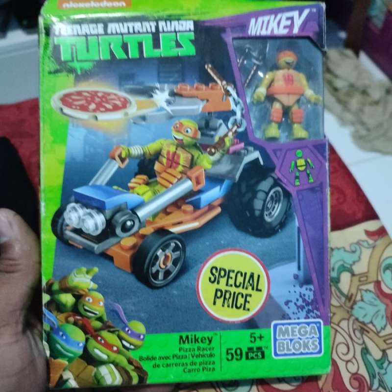 Promo Megabloks. Tmnt. Mikey Pizza Racer Diskon 23% Di Seller Zawaru ...