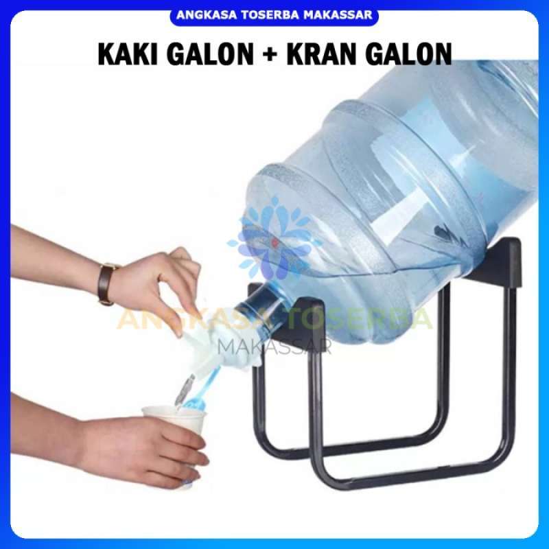 Jual Rak Kaki Galon Tempat Dudukan Galon Kran Galon Penyangga Galon ...