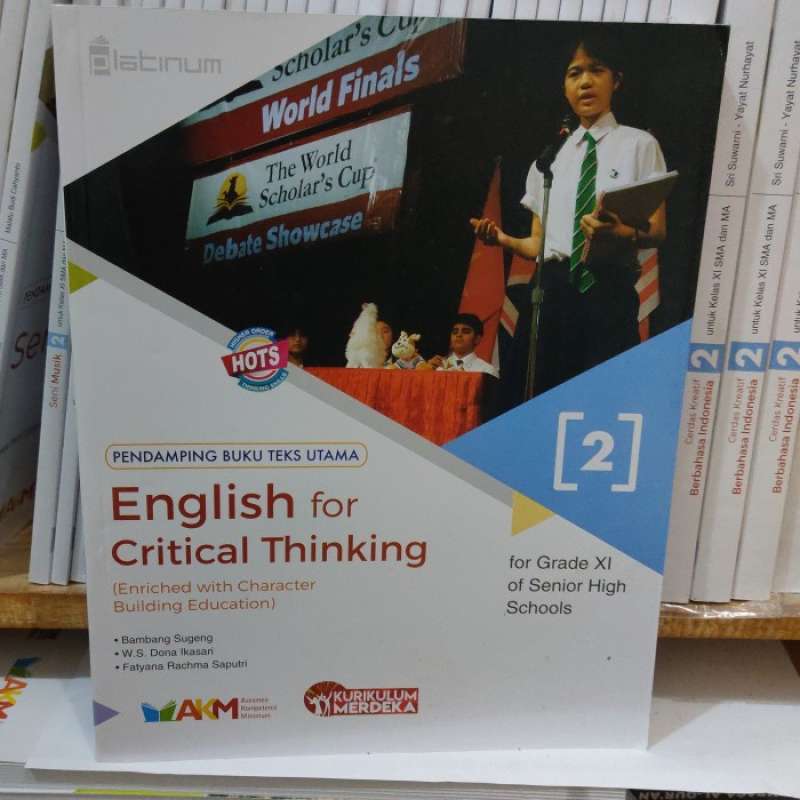 Promo Buku English For Critical Thinking Sma Kelas Xi Kurikulum Merdeka ...