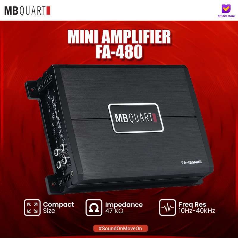 Jual Mb Quart Fa 480 Mini Power Amplifier 4 Channel Garansi Resmi Di ...