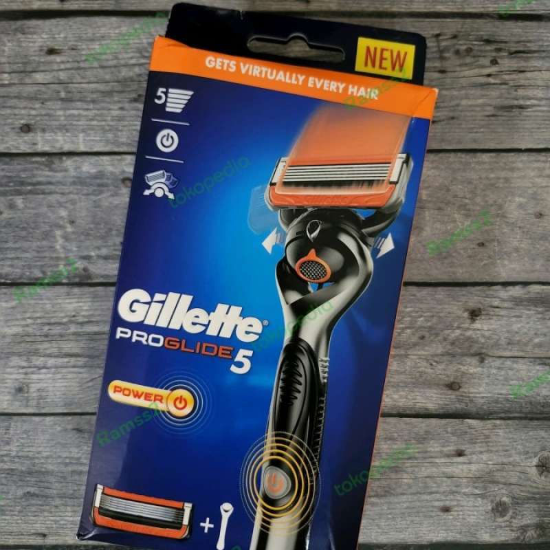 Jual Gillette Proglide 5 Power Razor Singapore Di Seller Raindrop ...