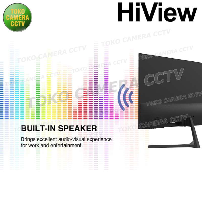 Jual Monitor Cctv Led 19 Inch Hiview Full Hd Hdmi VGA Built In Speaker ...