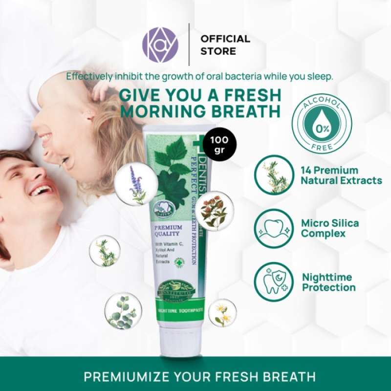 Jual Dentiste Nighttime Toothpaste (tube) 100g Di Seller Raindrop ...