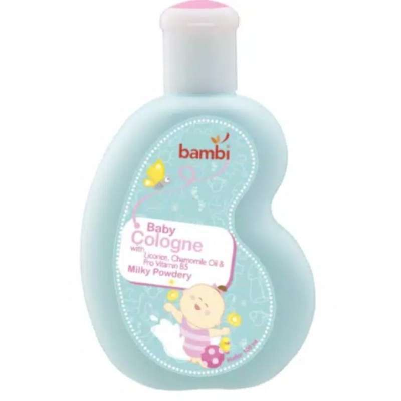 Jual Bambi Baby Cologne 100ml Milky Powdery Di Seller Raindrop ...