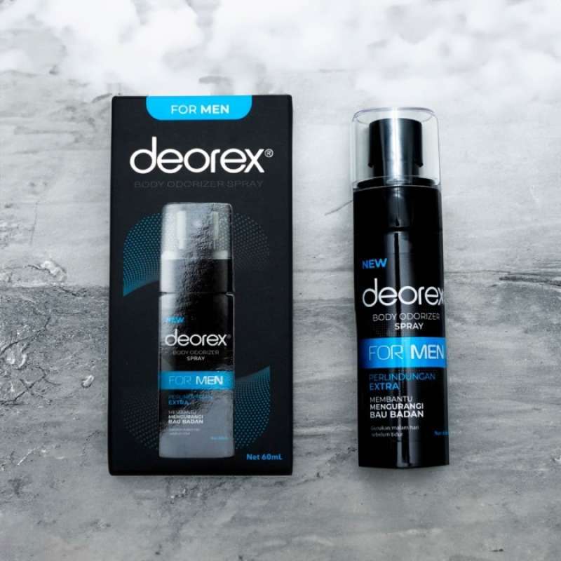 Jual Deorex Body Odorizer New-deorex For Men Penghilang Bau Badan 100% ...