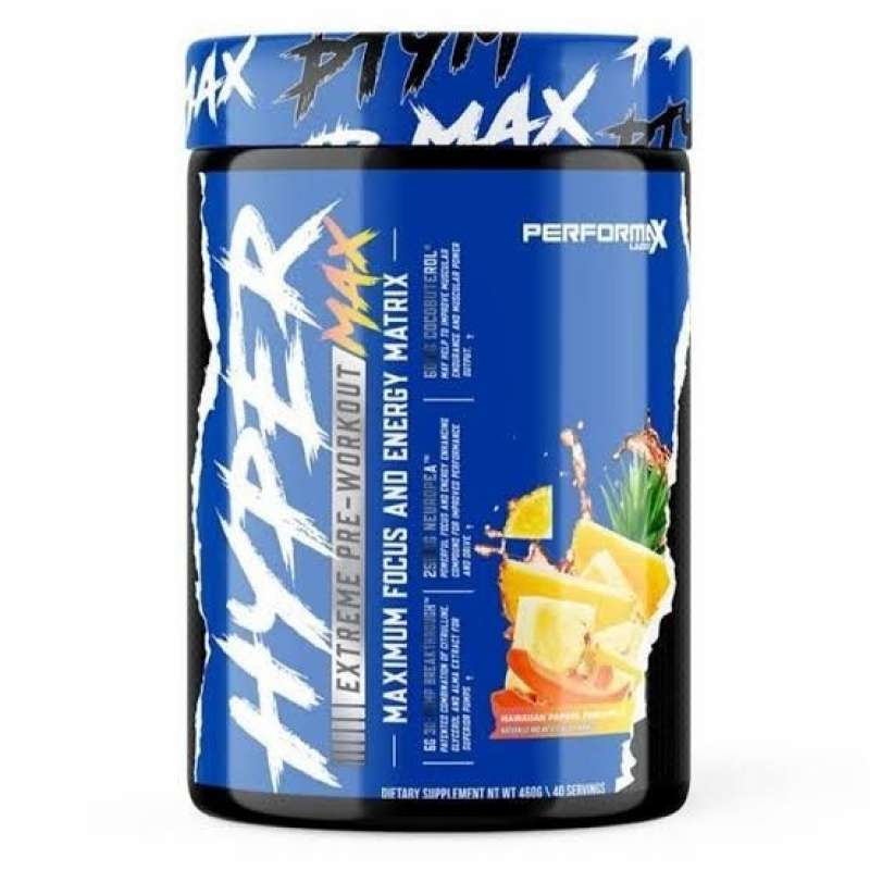Promo Performax Labs Hypermax Hyper Max Pre Workout Preworkout 40 ...