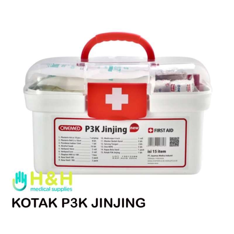 Promo P3k Jinjing / Kotak P3k / Kotak P3k Plastik Diskon 23% Di Seller ...