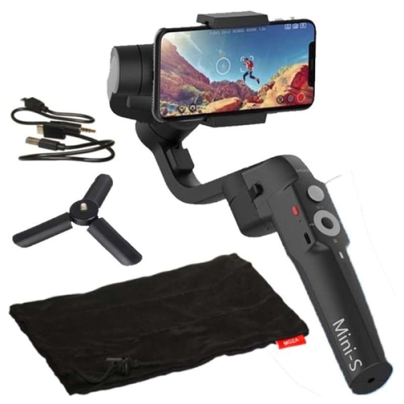 Promo Gimbal Stabilizer Handphone Hp Smartphone Moza Mini S Essential ...