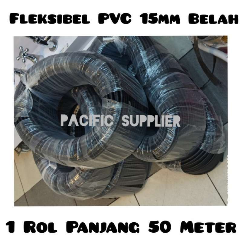 Promo Selang Fleksibel Pvc 15mm Belah/flexible Conduit Pvc Belah Diskon ...