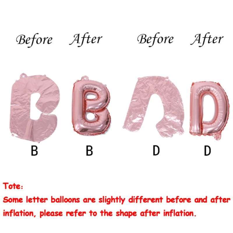 Jual Set Balon Huruf 40 Cm Welcome Back Letter 16 Inch Di Seller ...