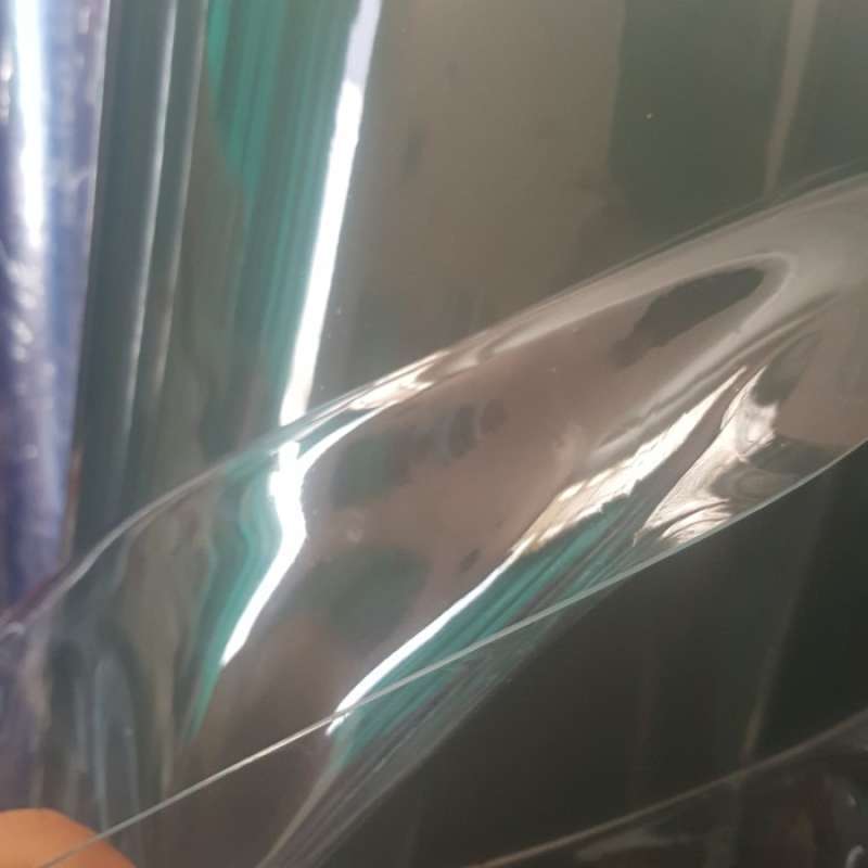 Jual Plastik Mika Transparan Bening Tebal 0.50mm Meteran / Plastik Pvc ...