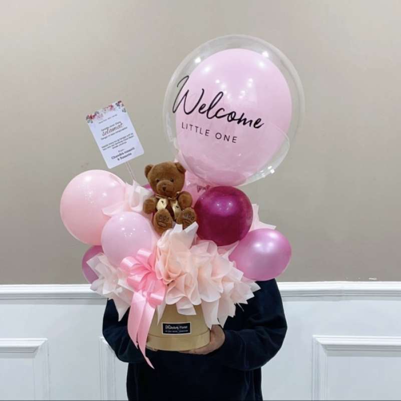 Jual Balon Ucapan Untuk Lahiran/ New Born Gift Di Seller Aghanim ...
