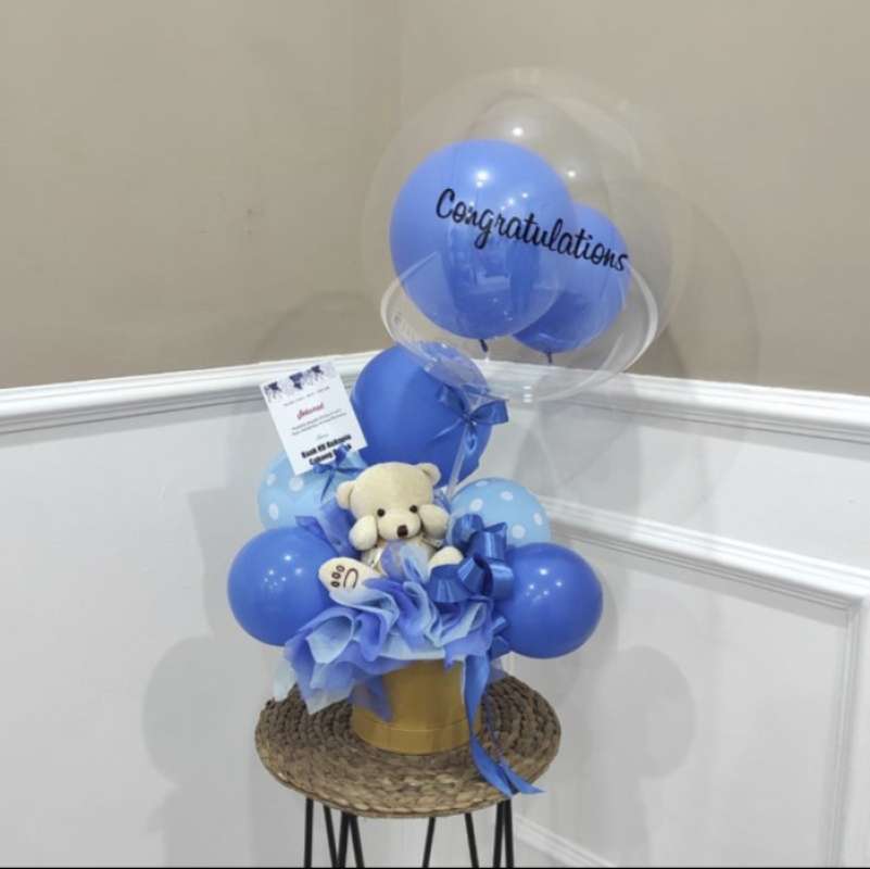 Jual Balon Ucapan Untuk Lahiran/ New Born Gift Di Seller Aghanim ...