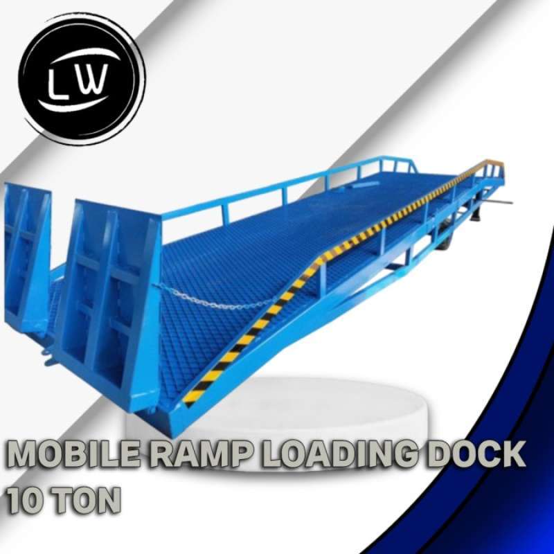 Jual Mobile Ramp Loading Unloading Dock Forklift 8 Ton Di Seller Yama ...