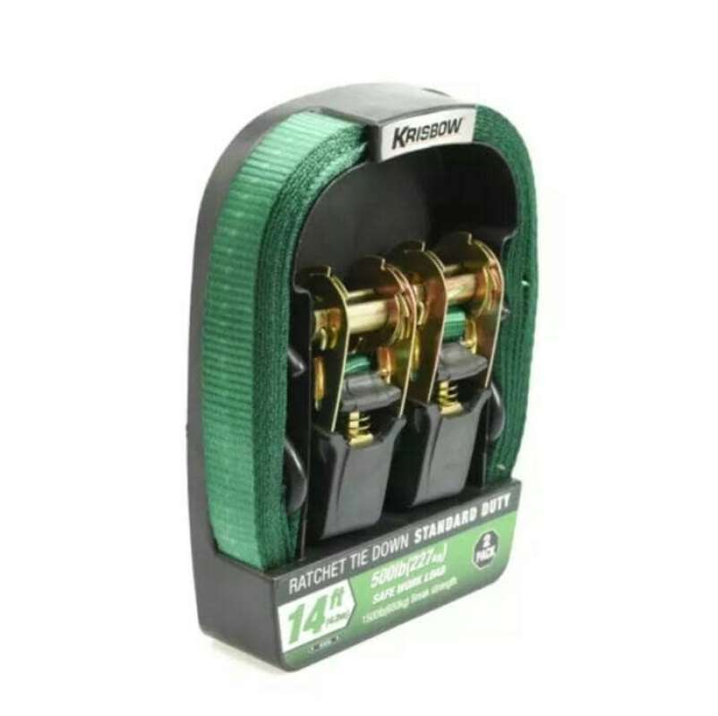 Jual Tali Pengikat Barang Motor Mobil Ratchet Tie Down Original Krisbow ...