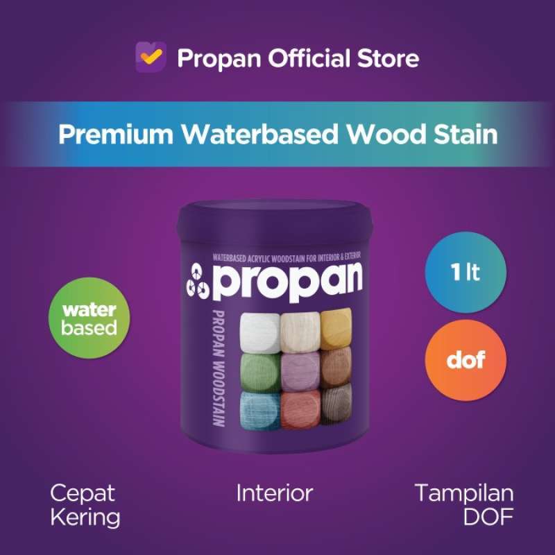Jual Propan Wood Stain Pewarna Kayu Dof - Walnut Dof Di Seller Aghanim ...