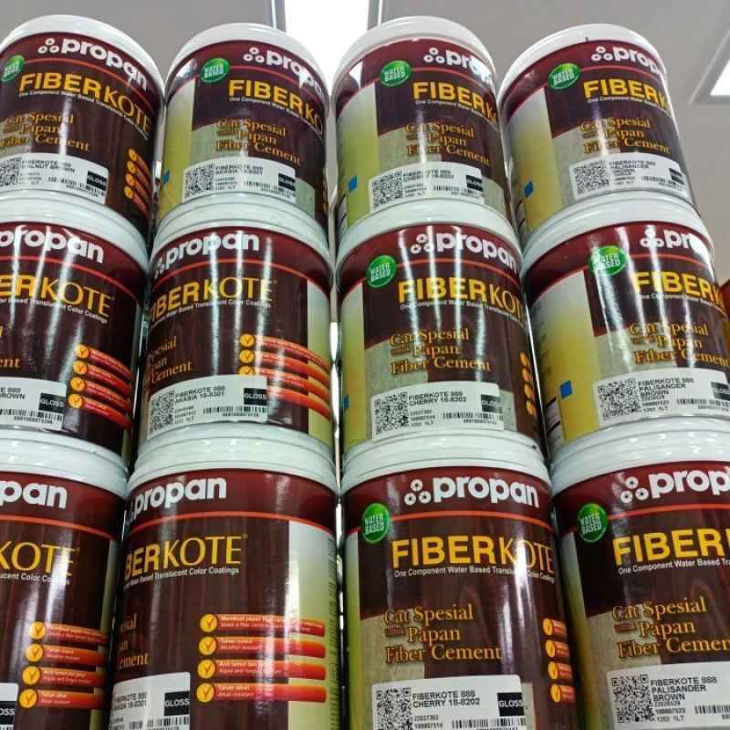 Jual Propan Fiberkote 888 1l Gloss / Palisander / Walnut Brown / Akasia ...