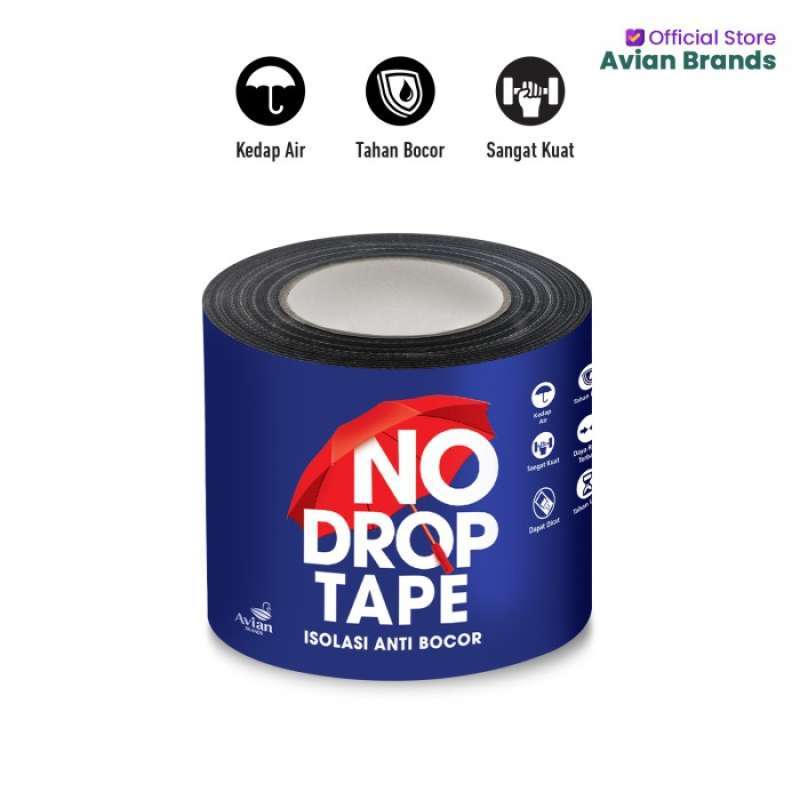 Jual No Drop Bitumen Tape Isolasi Anti Bocor 5 Cm X 10 M / 10 Cm X 5 M ...