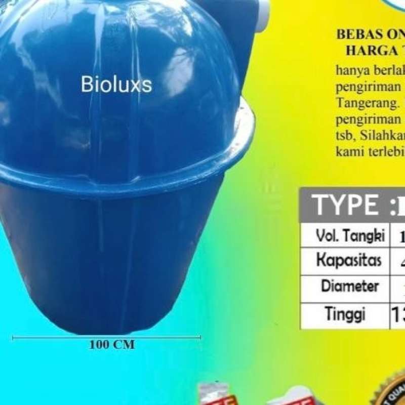 Jual Wow! Septic Tank Bio, Biotech, Biofil, Septictank Bioluxs 1000 ...