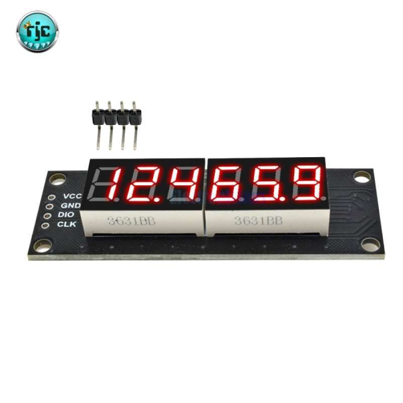 Jual Module Seven Segment 6 Digit 036 Tm1637 Led 7 Segment Display 4664