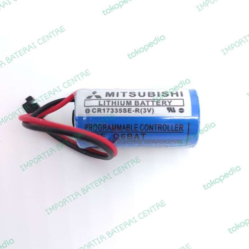 Jual Baterai Battery Lithium Mitsubishi Q6bat Cr17335se-r 3v 1700mah Q6 ...