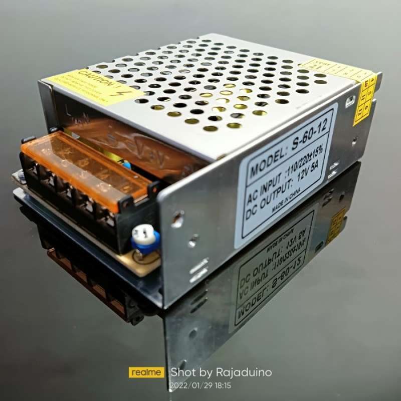 Jual Power Supply 12v 5a Switching Psu Smps Adaptor Jaring Di Seller Aghanim - Cengkareng Timur ...