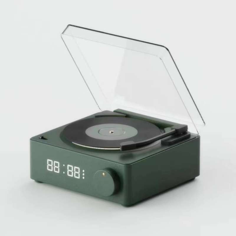 Jual Round-x11 Atomic Speaker Bluetooth Jam Alarm Speaker Retro Bentuk ...