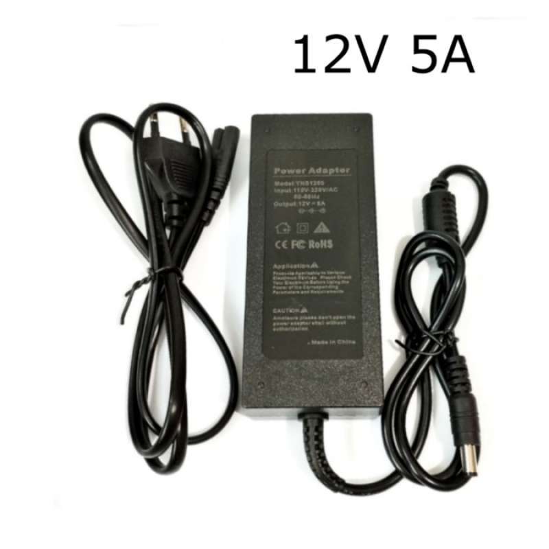 Jual Power Adaptor Pompa Dc 12v 5a 6a 7a 8a Adaptor Dc Led Trafo - 12v ...