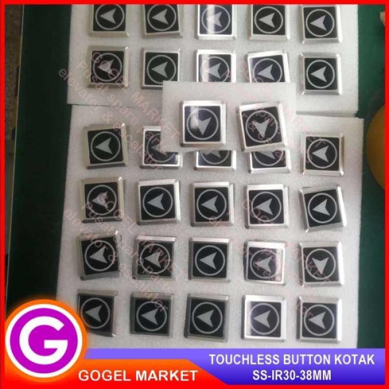 Jual Elevator Touchless Button Kotak/ Tombol Lift Tanpa Sentuh - Angka ...