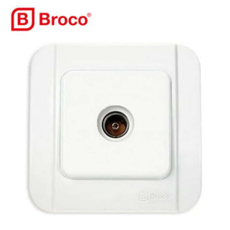 Jual Broco Galleo Stop Kontak Tv Inbow Socket Antena Ib Outlet Tv G183 ...