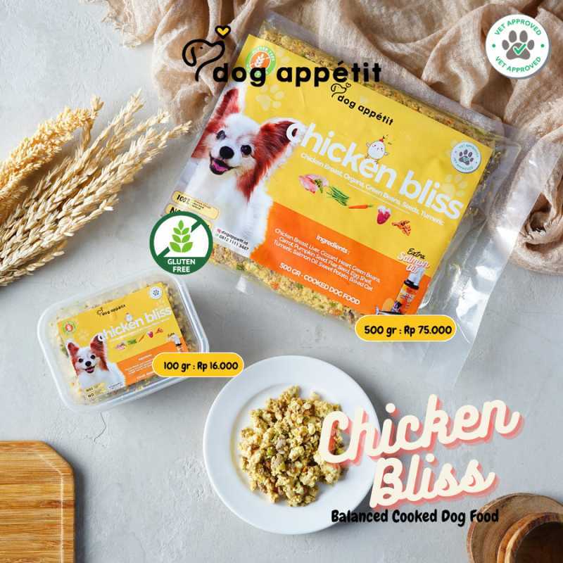 Jual Dog Appetit - Chicken Bliss Cooked Food Complete Picky Eater Puppy Di Seller Petivora ...