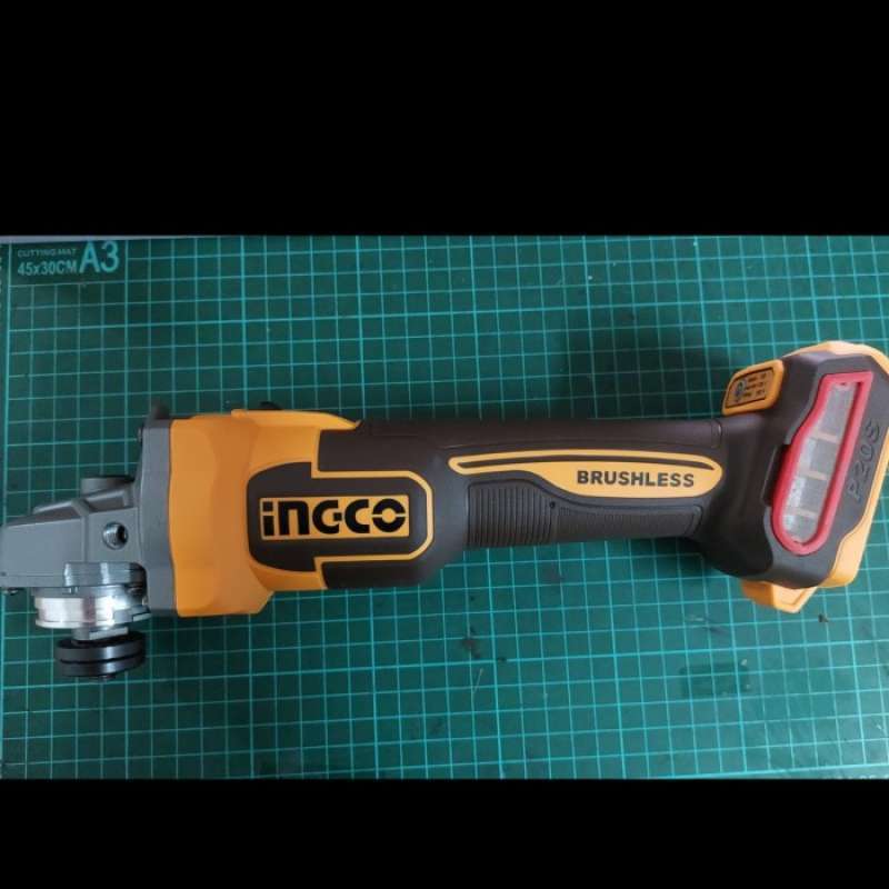 Jual Gerinda 4 Inch Brushless Angle Grinder Unit Only Ingco Cagli21104 ...