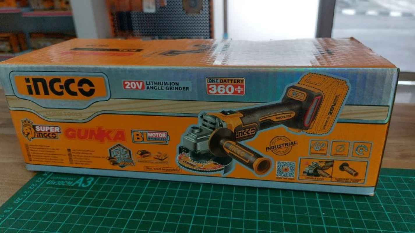 Jual Gerinda 4 Inch Brushless Angle Grinder Unit Only Ingco Cagli21104 ...